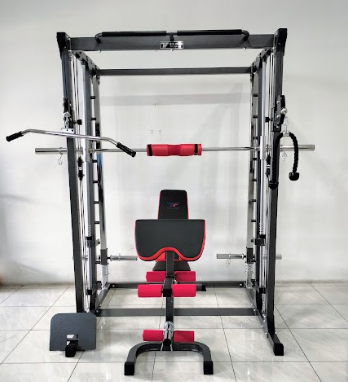 Alat Gym Power Rack Multigym TL-022 + Rubber Plate 40Kg — Total Fitnes
